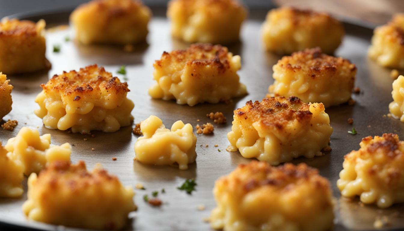 Savor the Crunch with Our Mac and Cheese Bites!