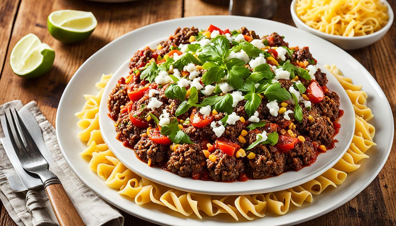 Conchitas with Ground Beef: Family-Friendly Recipe